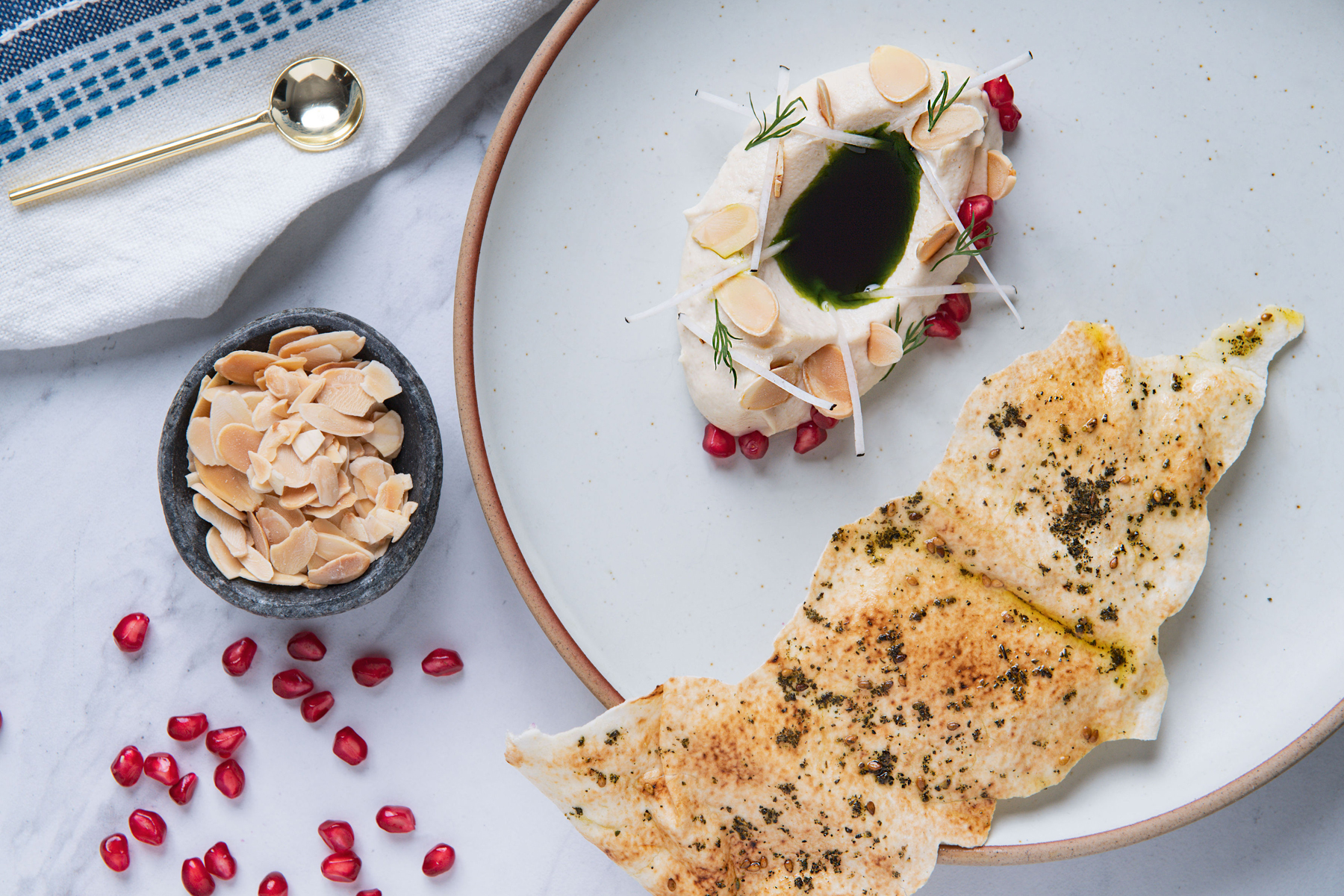How To Make An Almond Hummus & Olive Tapenade Recipe
